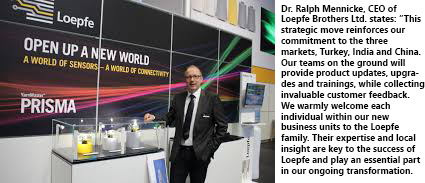 Loepfe; Creates Local Business Units in Türkiye, China and India ...